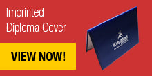 Graduation Diploma Covers - Custom Diploma Covers With Logo